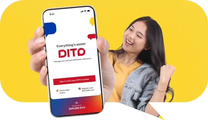 Enjoy Multiple SIMs Without Device Switching with DITO eSIM!